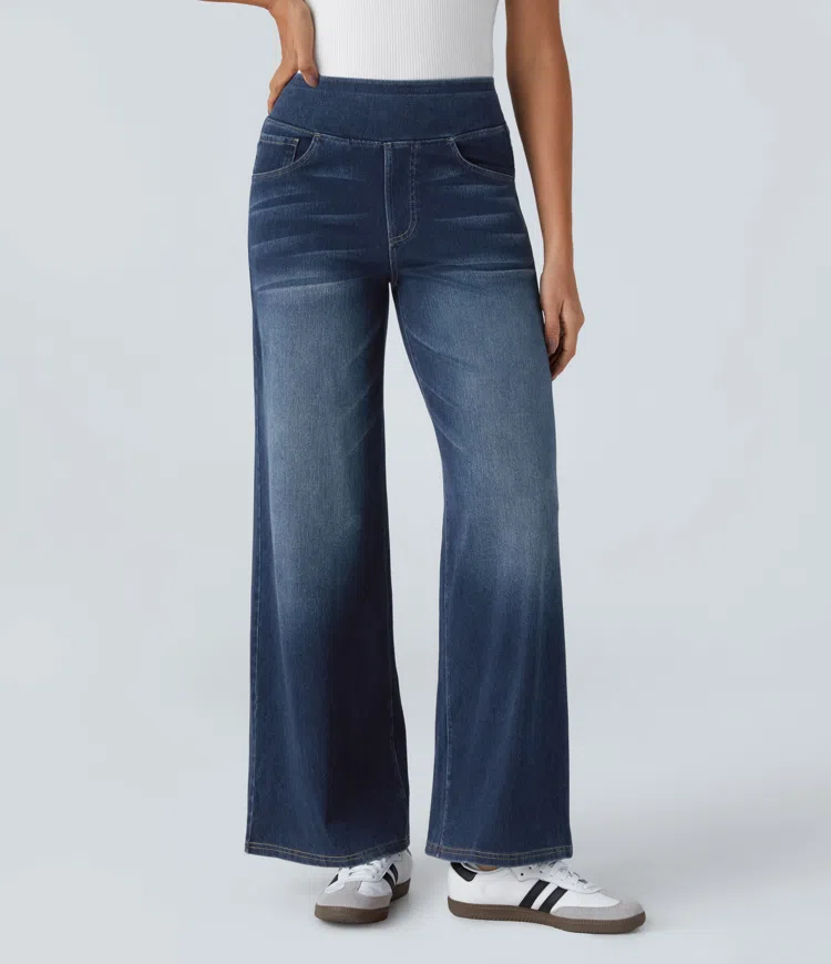 Camilla™ - Bequeme Jeans mit hoher Taille – Monvéra Berlin